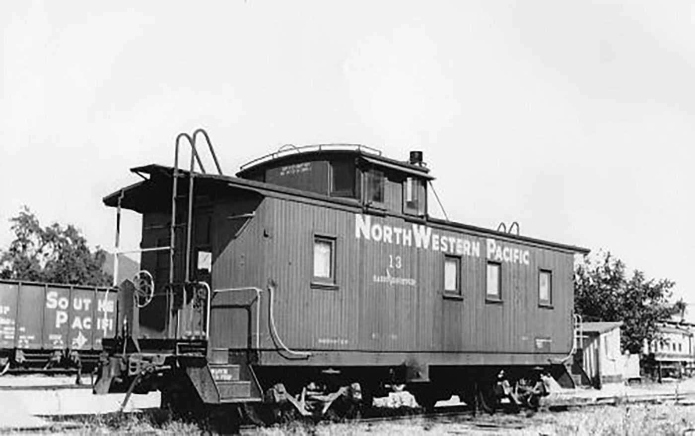 Caboose #13 - Northwestern Pacific Railroad Historical Society